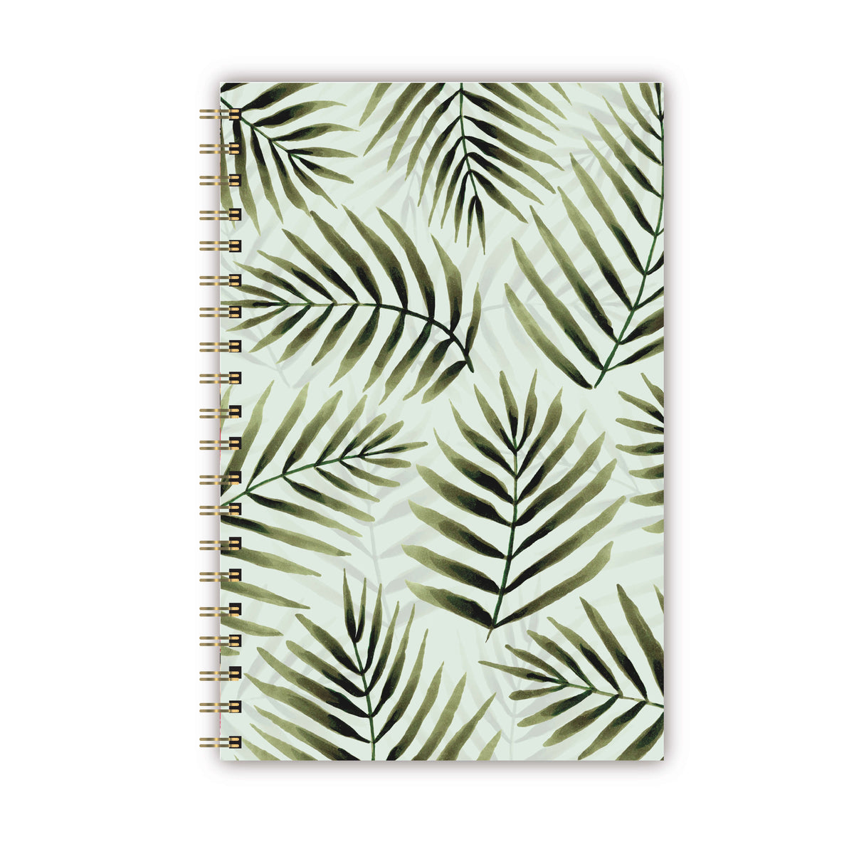 Palm Leaf Spiral Notebook – Morgan Swank Studio
