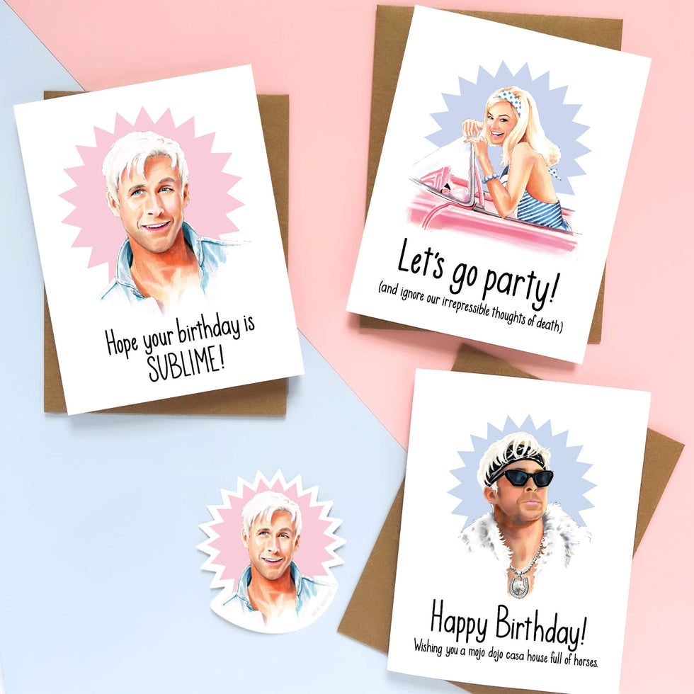 Ken Sublime Birthday Card – Morgan Swank Studio