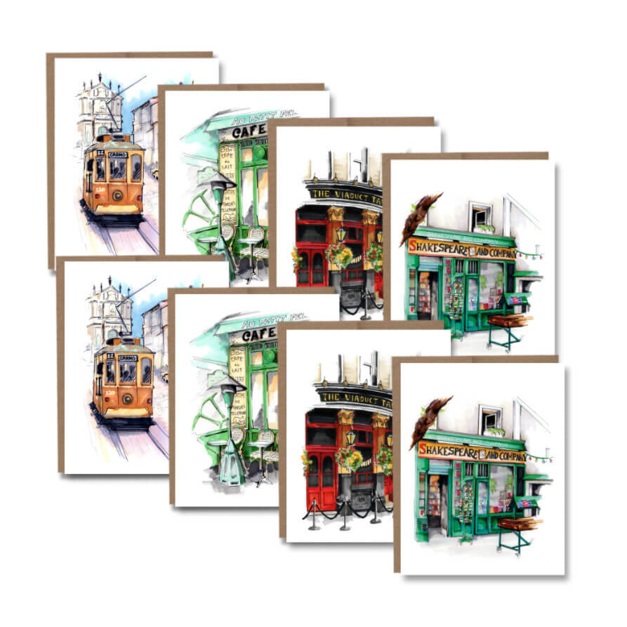 European City Cards Boxed Set – Morgan Swank Studio